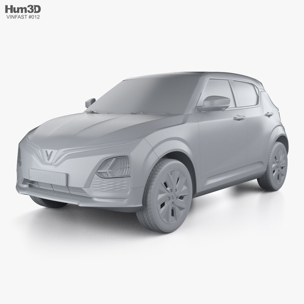 VinFast VF 5 2025 3D model - Download Crossover SUV on 3DModels.org