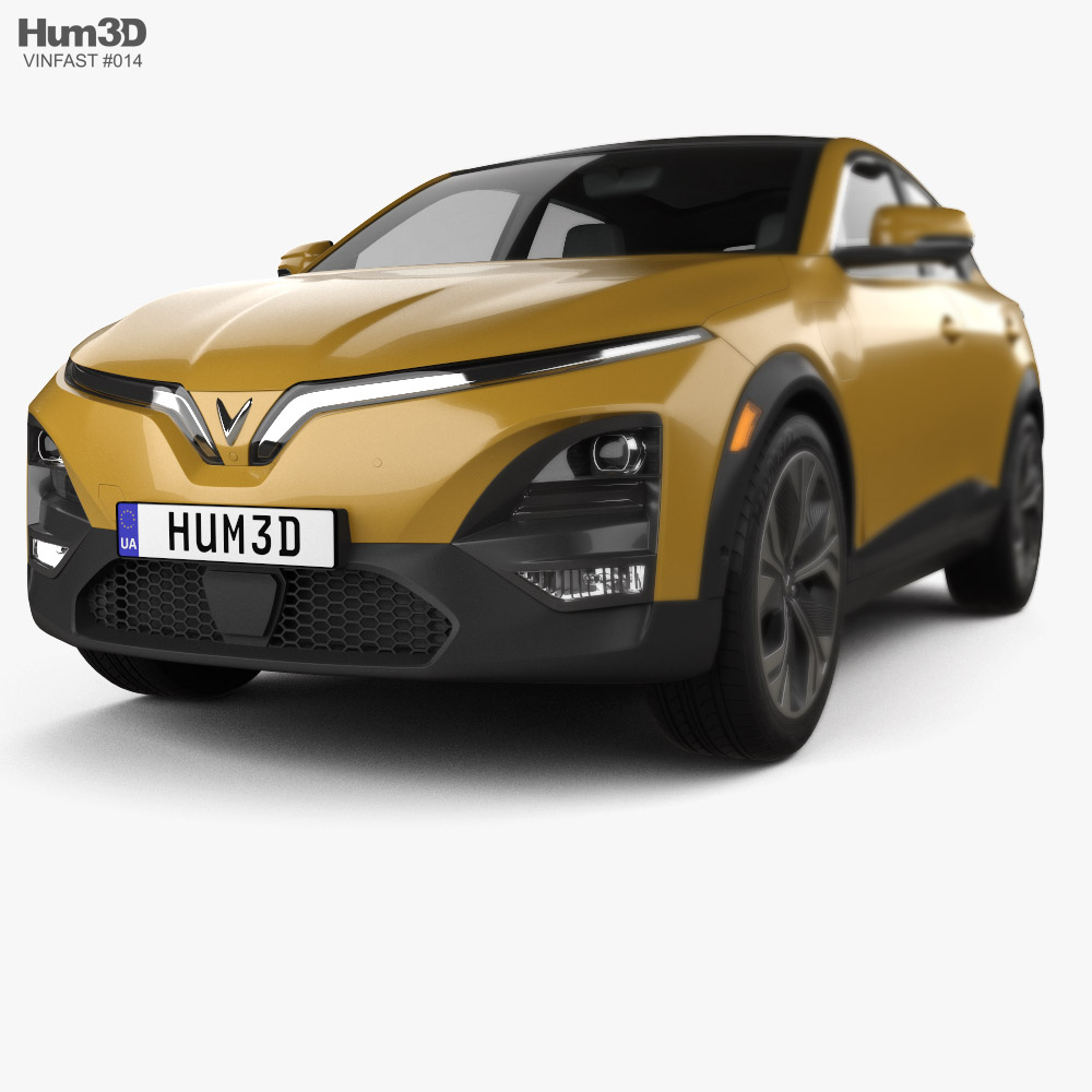 VinFast VF6 2025 3D model - Download Crossover SUV on 3DModels.org