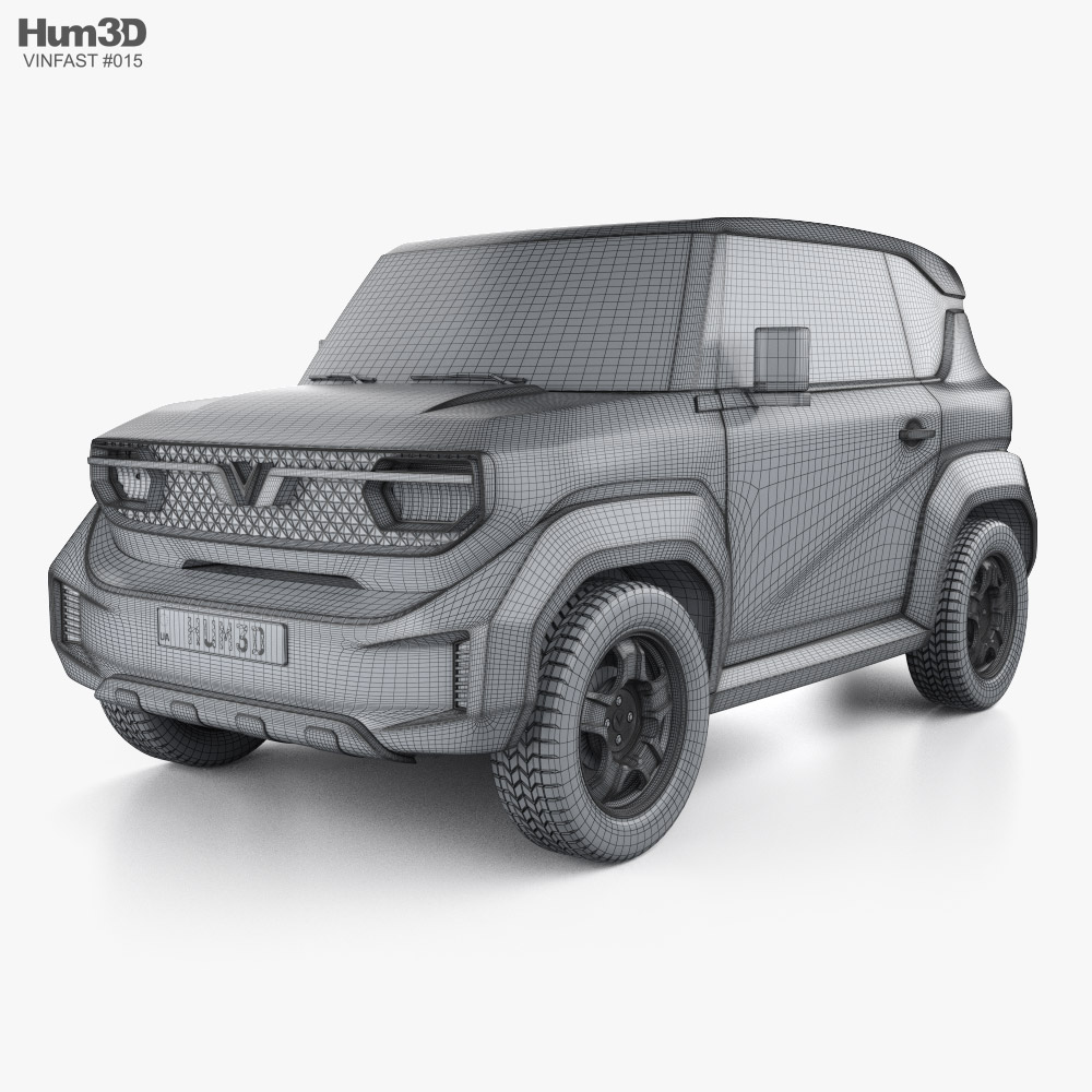 VinFast VF 3 2025 3D model - Download Sports car on 3DModels.org
