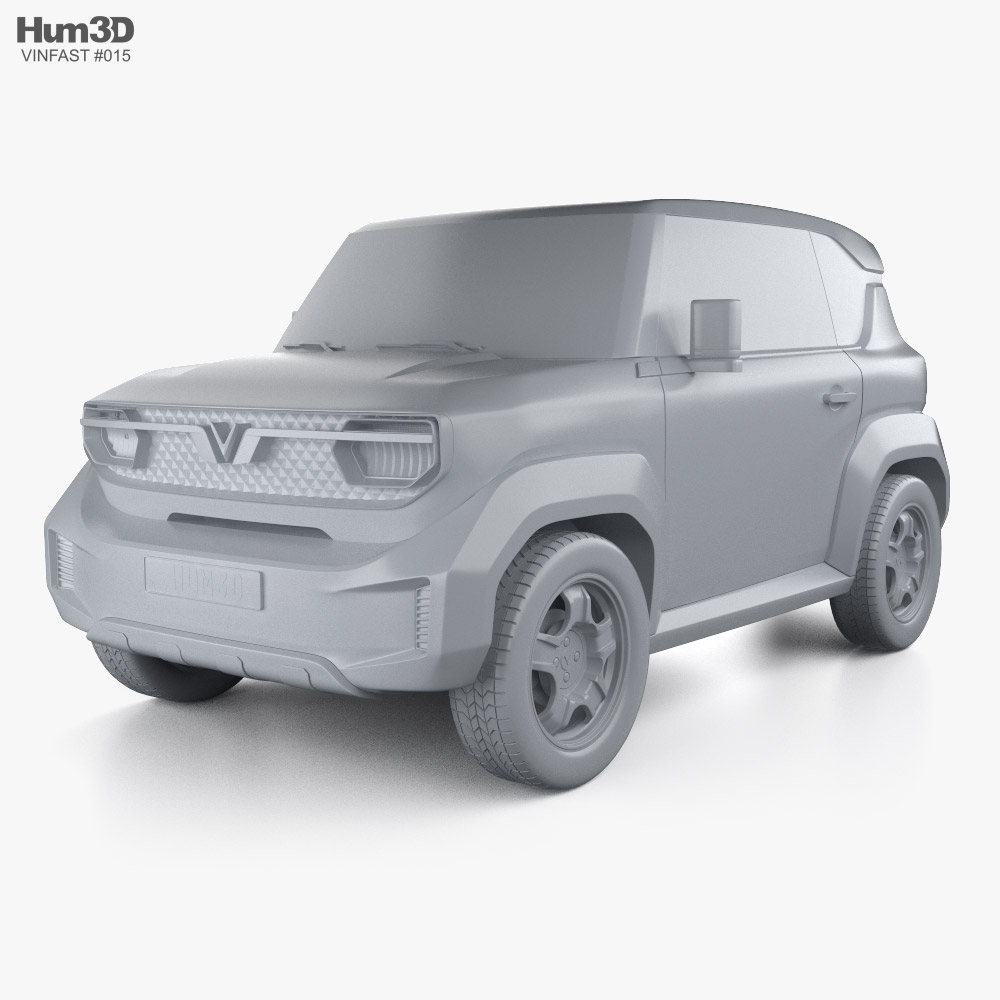 VinFast VF 3 2025 3D model - Download Sports car on 3DModels.org