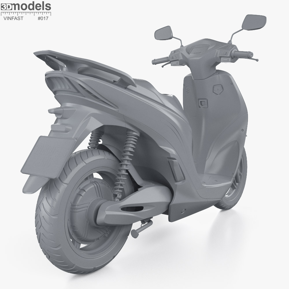 VinFast Feliz S 2024 3D model - Download Motorcycle on 3DModels.org
