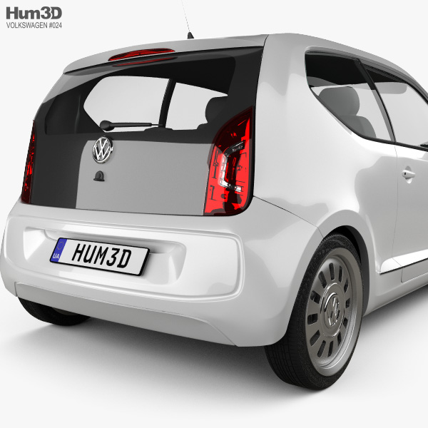 Volkswagen Up 2015 3D model - Download Hatchback on 3DModels.org