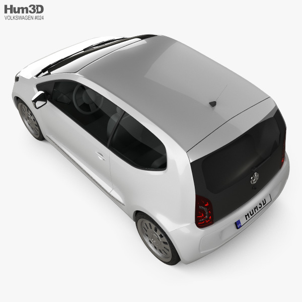 Volkswagen Up 2015 3D model - Download Hatchback on 3DModels.org