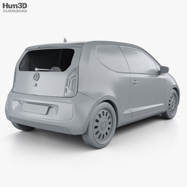 Volkswagen Up 2015 3D model - Download Hatchback on 3DModels.org