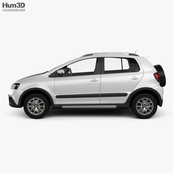 Volkswagen CrossFox 2014 Modelo 3D - Descargar Crossover SUV activado ...