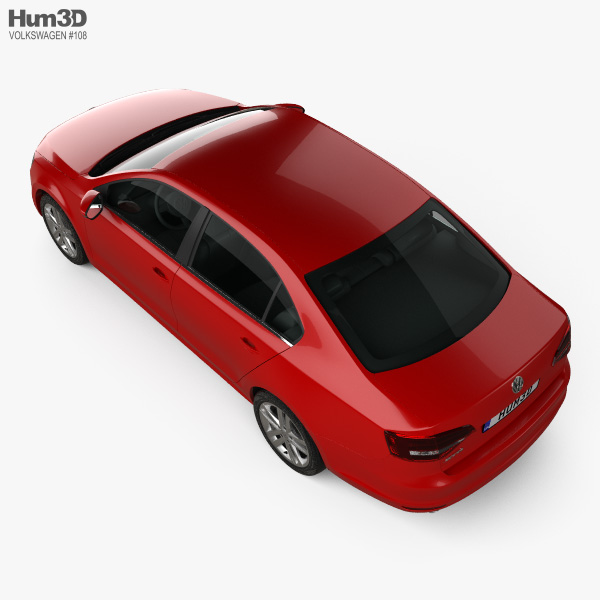Volkswagen Jetta 2018 3D model - Download Sedan on 3DModels.org