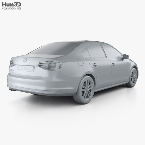 Volkswagen Jetta 2018 3D model - Download Sedan on 3DModels.org
