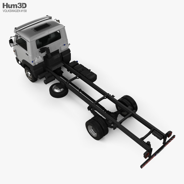 Volkswagen Delivery Chasis de Camión 2015 Modelo 3D - Descargar Camión ...