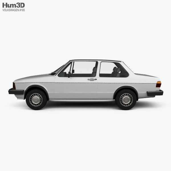 Volkswagen Jetta 2 puertas 1979 Modelo 3D - Descargar Sedan activado ...