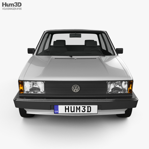 Volkswagen Jetta 2-door 1979 3D model - Download Sedan on 3DModels.org