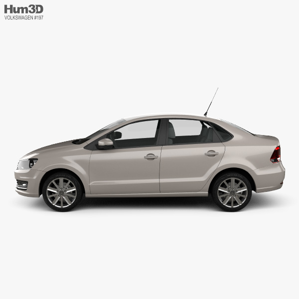 Volkswagen Vento 2019 Modelo 3D - Descargar Sedan activado 3DModels.org