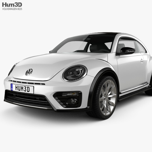 Volkswagen Beetle R-Line coupe 2020 3D model - Download Sports car on ...