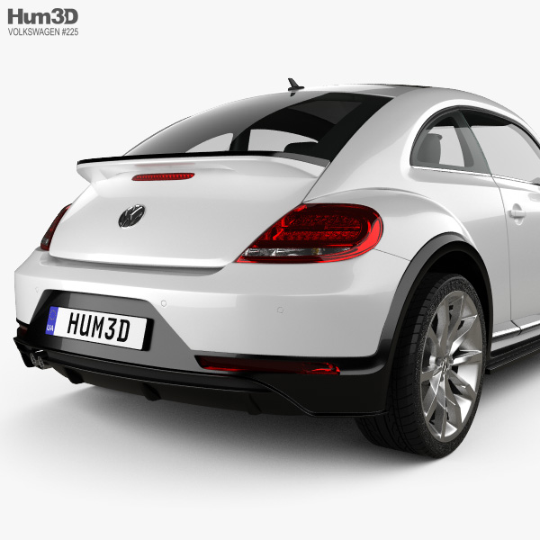 Volkswagen Beetle R-Line coupe 2020 3D model - Download Sports car on ...