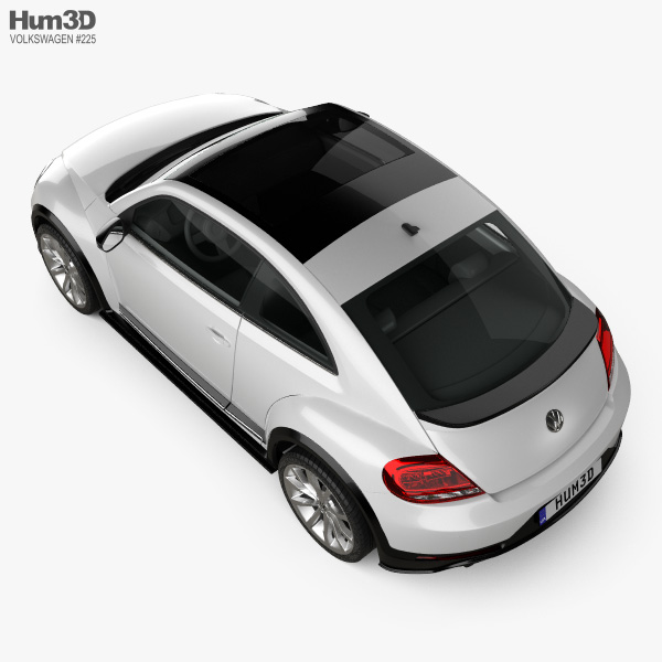 Volkswagen Beetle R-Line coupe 2020 3D model - Download Sports car on ...