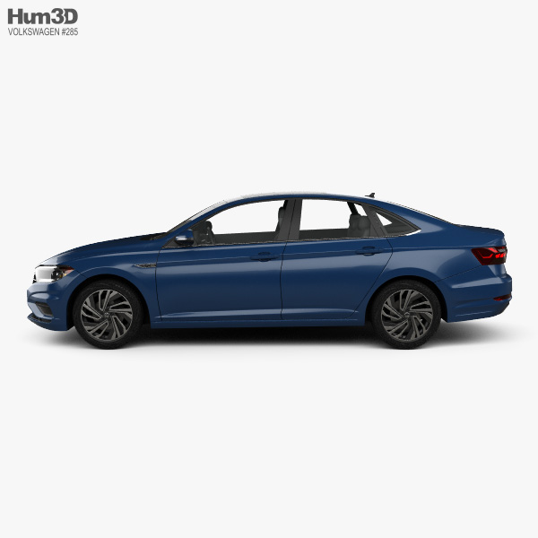Volkswagen Jetta SEL Premium US-spec 2022 3D model - Download Sedan on ...