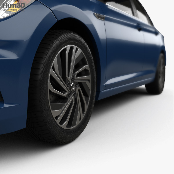 Volkswagen Jetta SEL Premium US-spec 2022 3D model - Download Sedan on ...