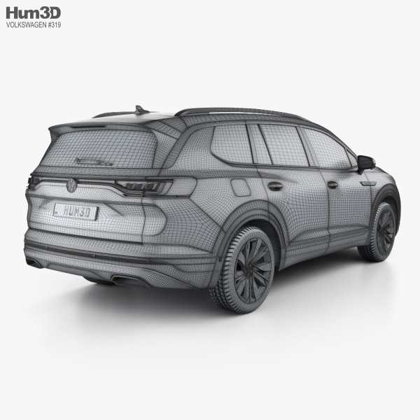 Volkswagen SMV SUV 2022 Modelo 3D - Descargar Crossover SUV on 3DModels.org
