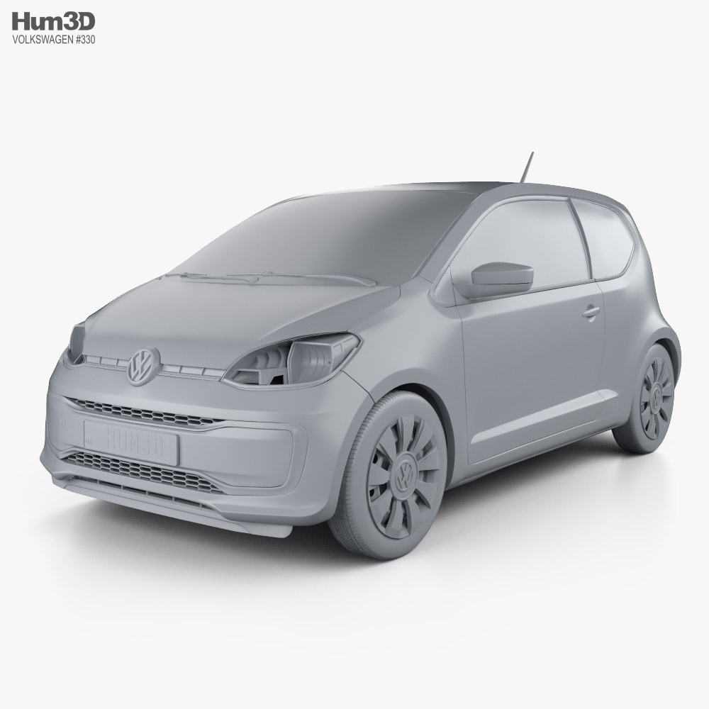 Volkswagen Up 3-door 2020 3D model - Download Hatchback on 3DModels.org