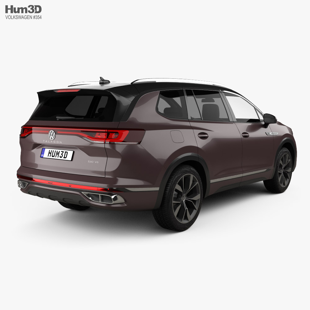 Volkswagen Talagon 2024 3D model - Download Crossover SUV on 3DModels.org