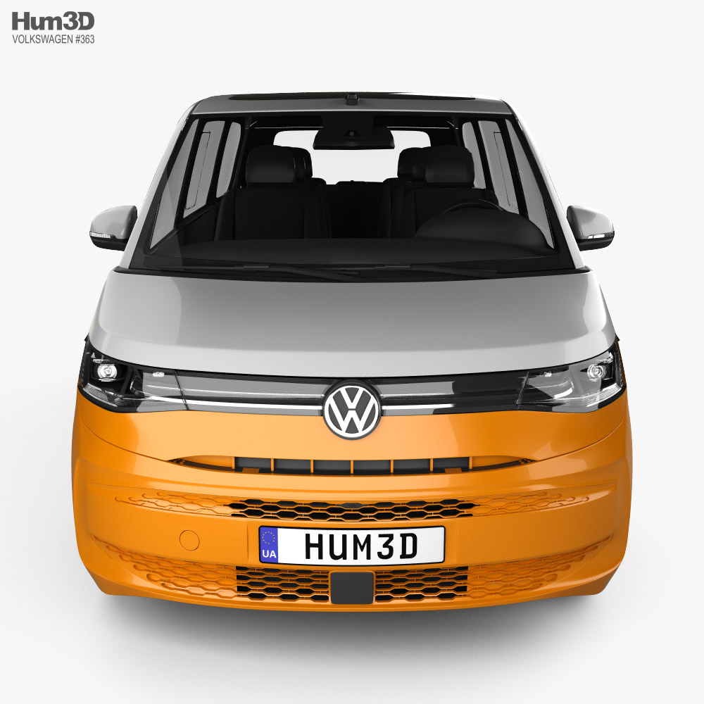 Volkswagen Transporter (T7) Multivan eHybrid 2024 3D model - Download ...