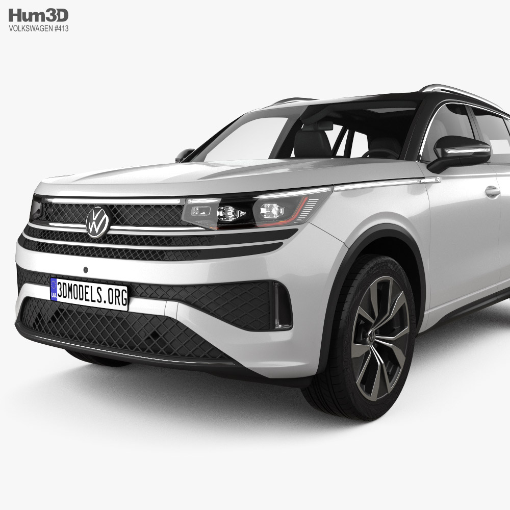 Volkswagen Tavendor R-Line 2025 3D model - Download Crossover SUV on ...