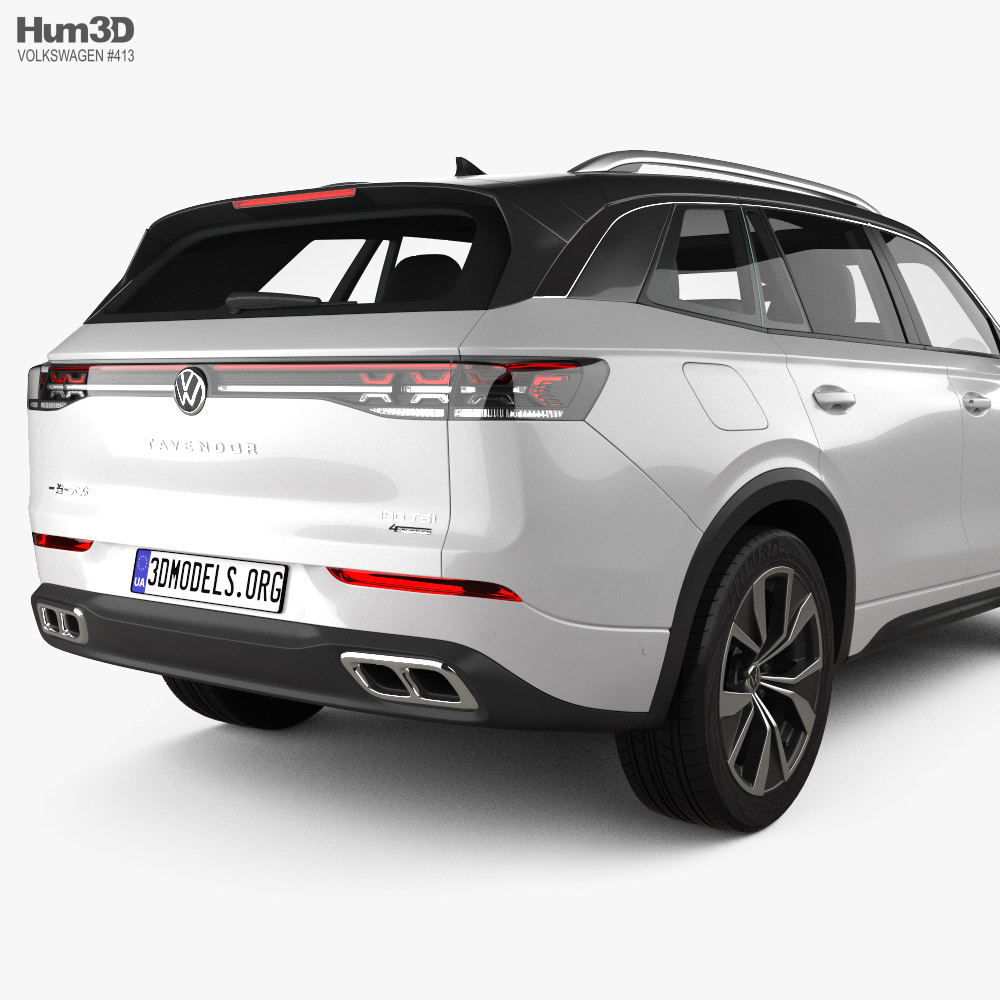 Volkswagen Tavendor R-Line 2025 3D model - Download Crossover SUV on ...