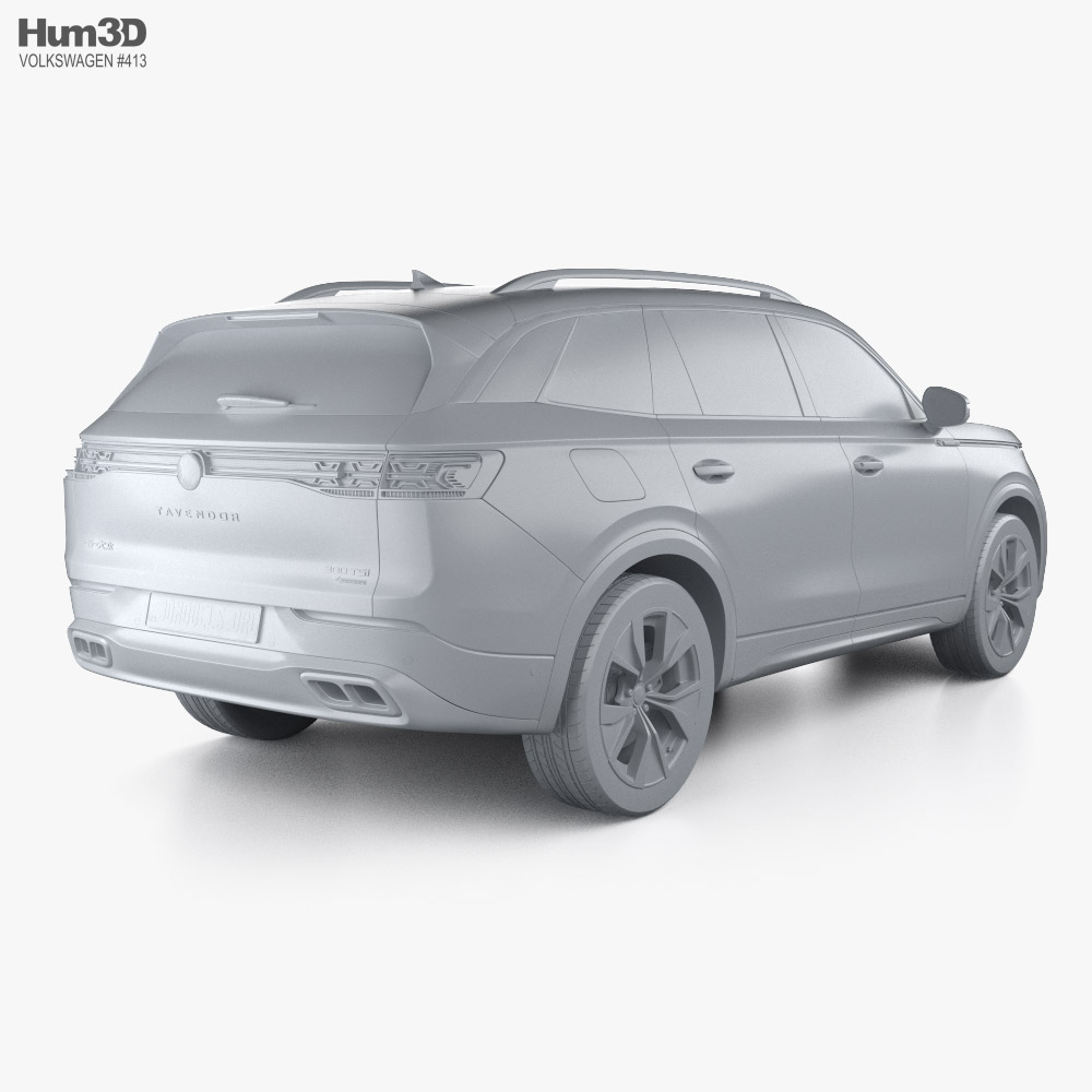 Volkswagen Tavendor R-Line 2025 3D model - Download Crossover SUV on ...