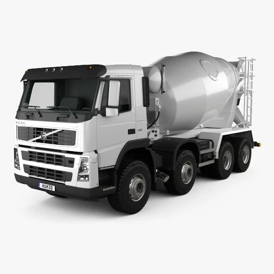 Concrete mixer truck 3D Models Download - 3DModels.org
