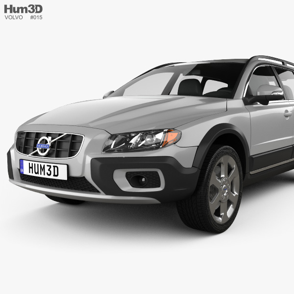 Volvo XC70 2014 3D model - Download Wagon car on 3DModels.org