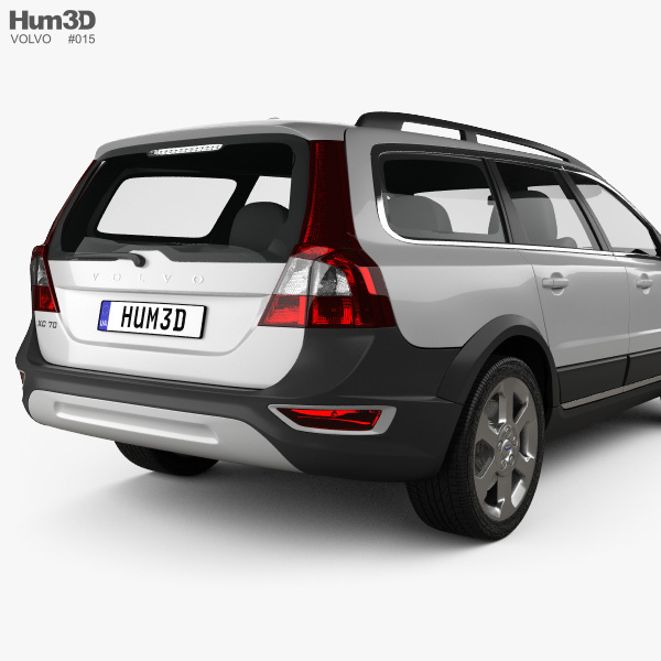 Volvo XC70 2014 3D model - Download Wagon car on 3DModels.org