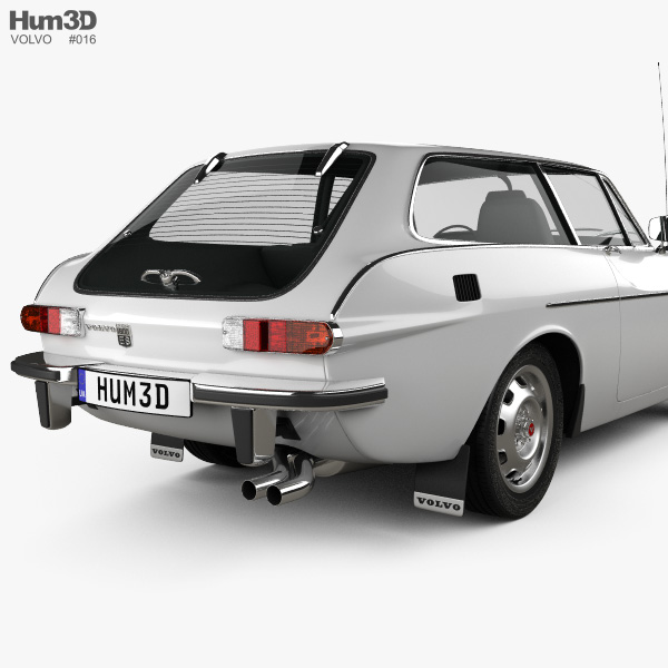 Volvo P1800 ES 1973 Modelo 3D - Descargar 1960-1969 activado 3DModels.org
