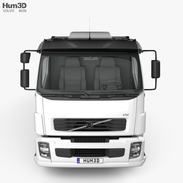 Volvo VM Camión de Plataforma 2012 Modelo 3D - Descargar Camión on ...
