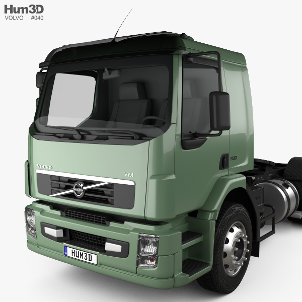 Volvo VM Camión Tractor 2015 Modelo 3D - Descargar Camión on 3DModels.org