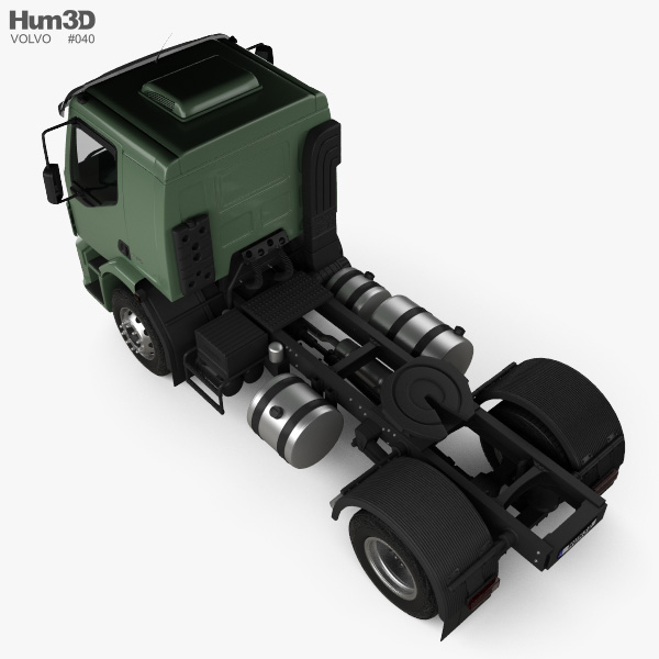 Volvo VM Camión Tractor 2015 Modelo 3D - Descargar Camión on 3DModels.org