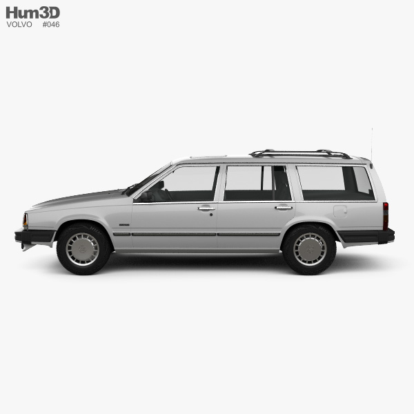Volvo 745 kombi 1992 US Modelo 3D - Descargar Wagon car on 3DModels.org