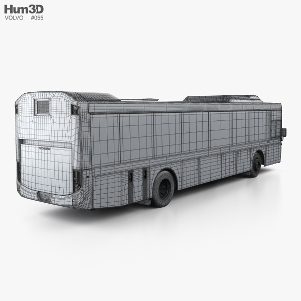 Volvo B7RLE Autobús 2015 Modelo 3D - Descargar Autobús on 3DModels.org