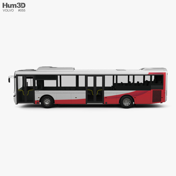 Volvo B7RLE Autobús 2015 Modelo 3D - Descargar Autobús on 3DModels.org