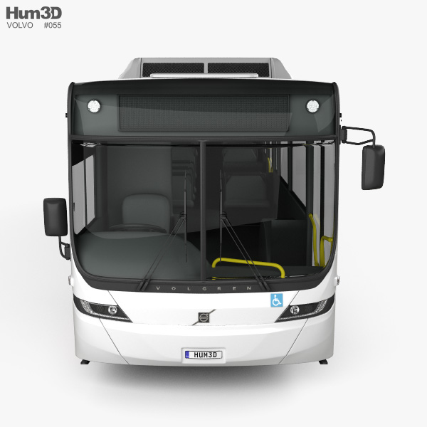 Volvo B7RLE Autobús 2015 Modelo 3D - Descargar Autobús on 3DModels.org
