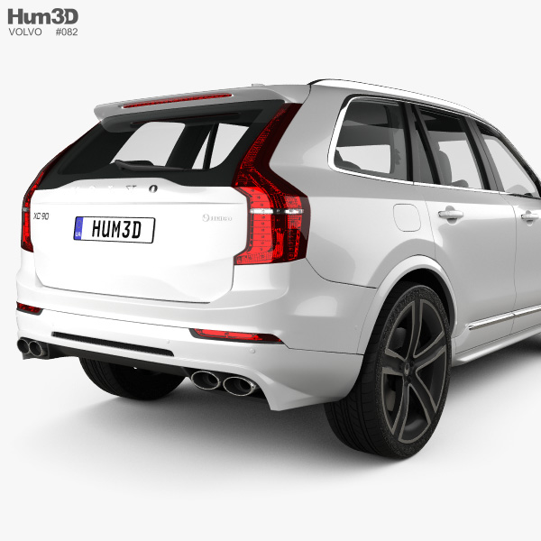 Volvo XC90 Heico 2019 3D model - Download Crossover SUV on 3DModels.org