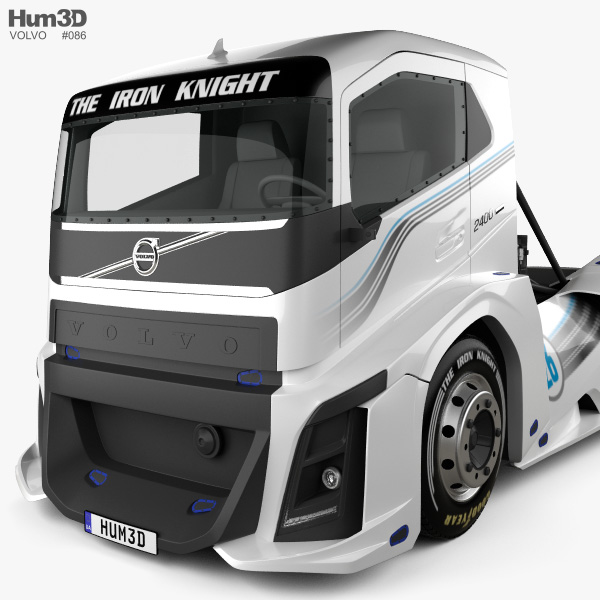 Volvo The Iron Knight Truck 2017 3D model - Download Truck on 3DModels.org