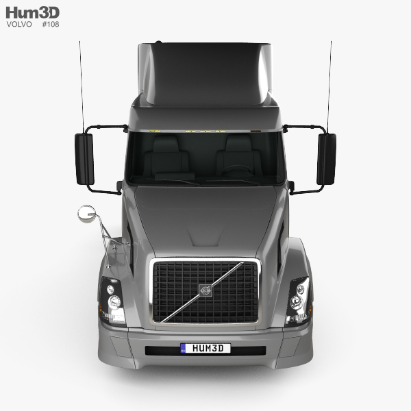 Volvo VNL (630) Tractor Truck 2014 3D model - Download Truck on ...