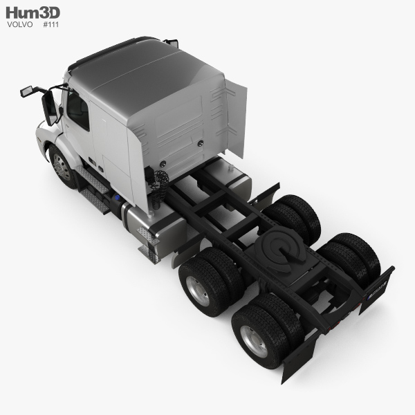 Volvo VNR (400) Tractor Truck 2020 3D model - Download Truck on ...