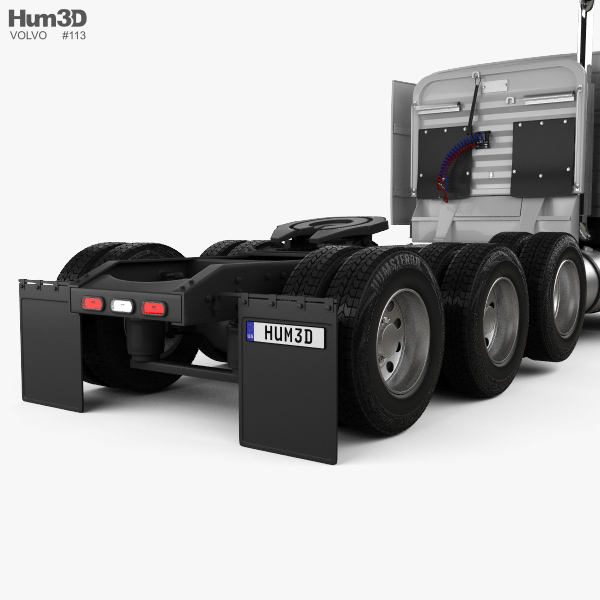 Volvo VNX (300) Tractor Truck 4-axle 2017 3D model - Download Truck on ...