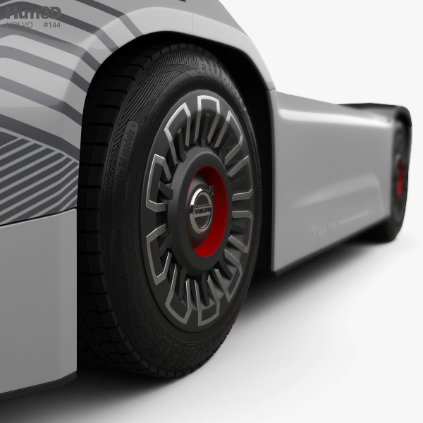Volvo Vera Autonomous Prototype Tractor Truck 2020 3D model - Download ...
