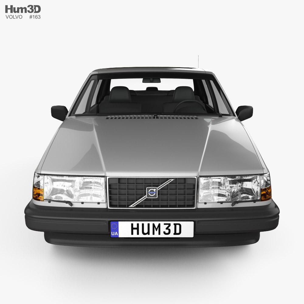 Volvo 940 1998 3D model - Download Sedan on 3DModels.org