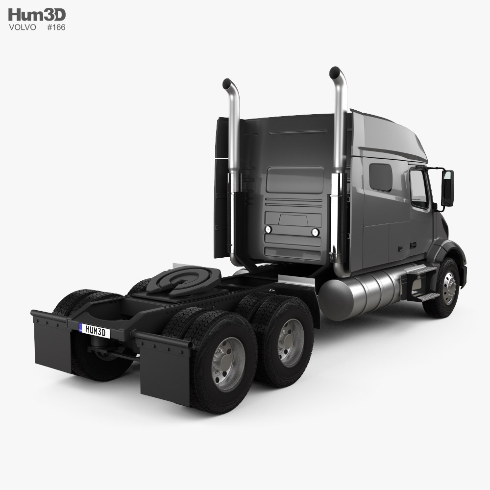 Volvo VNX 740 Tractor Truck 2023 3D model - Download Truck on 3DModels.org