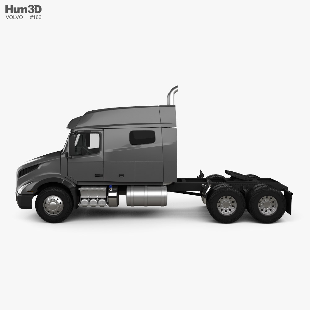 Volvo VNX 740 Tractor Truck 2023 3D model - Download Truck on 3DModels.org