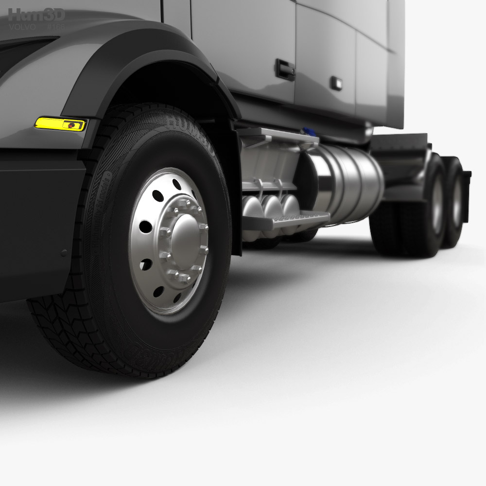 Volvo VNX 740 Tractor Truck 2023 3D model - Download Truck on 3DModels.org