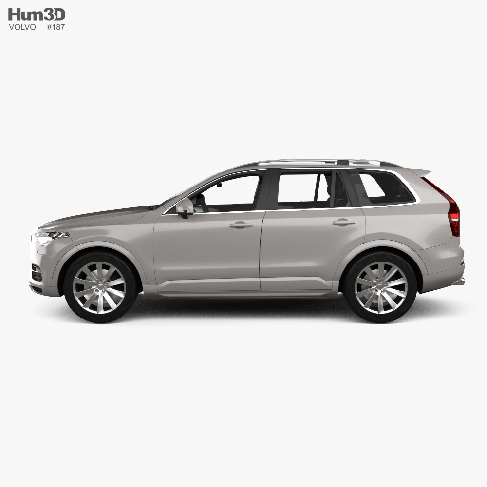 Volvo XC90 T5 con interior y motor 2018 Modelo 3D - Descargar Crossover ...