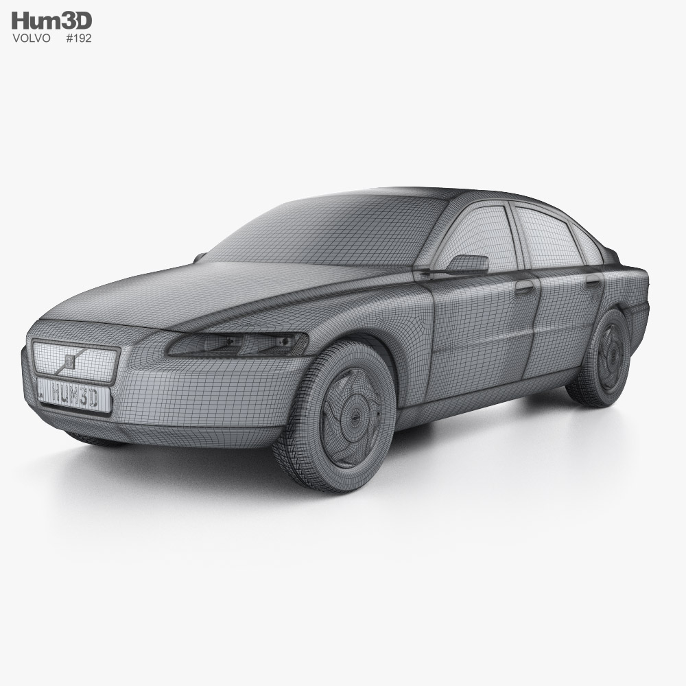 Volvo ECC 1995 Modelo 3D - Baixar Sedan no 3DModels.org